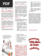 Triptico Del Tabaquismo | PDF
