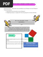 Modul Ajar 2 (Teorema Pythagoras) | PDF