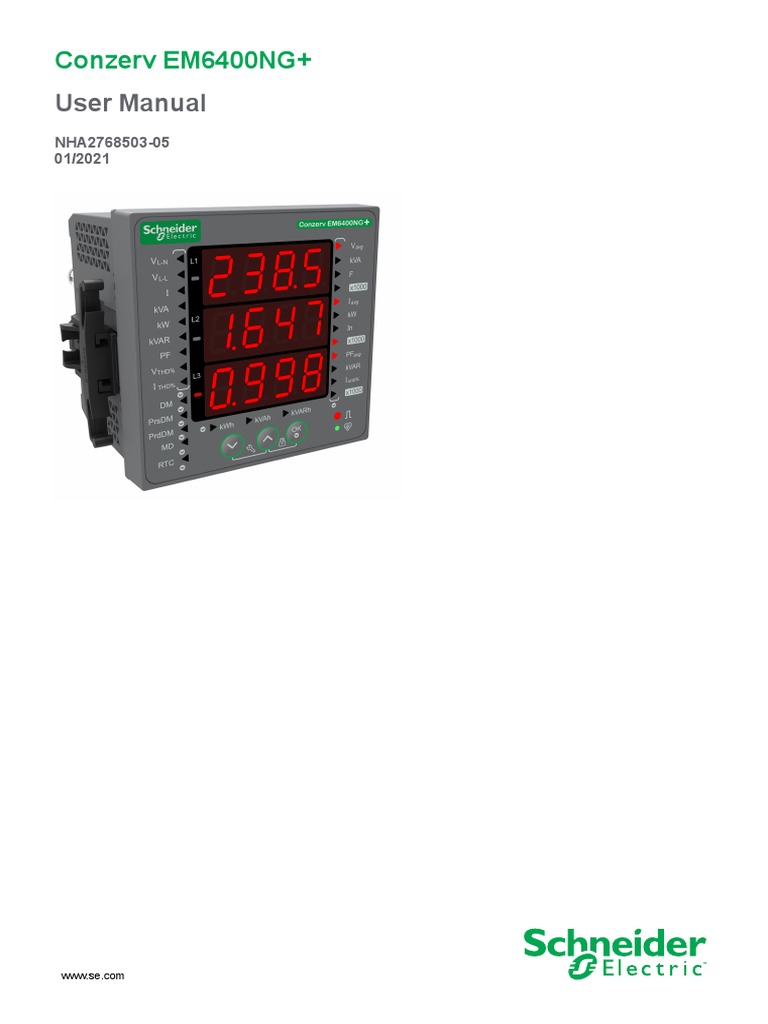 User Manual: Conzerv EM6400NG+ | PDF | Network Topology | Electrical Wiring