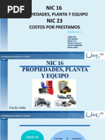 Resumen de La Nic 16 | PDF | Depreciación | Contabilidad