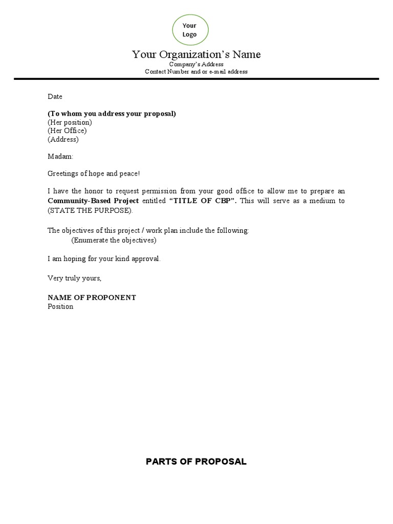 Community-Based Project Proposal | PDF | Business
