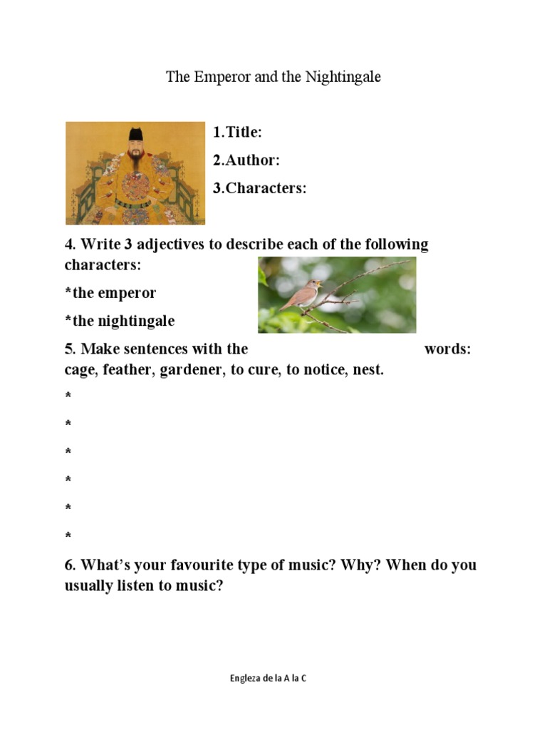 Emperor and Nightingale Analysis | PDF