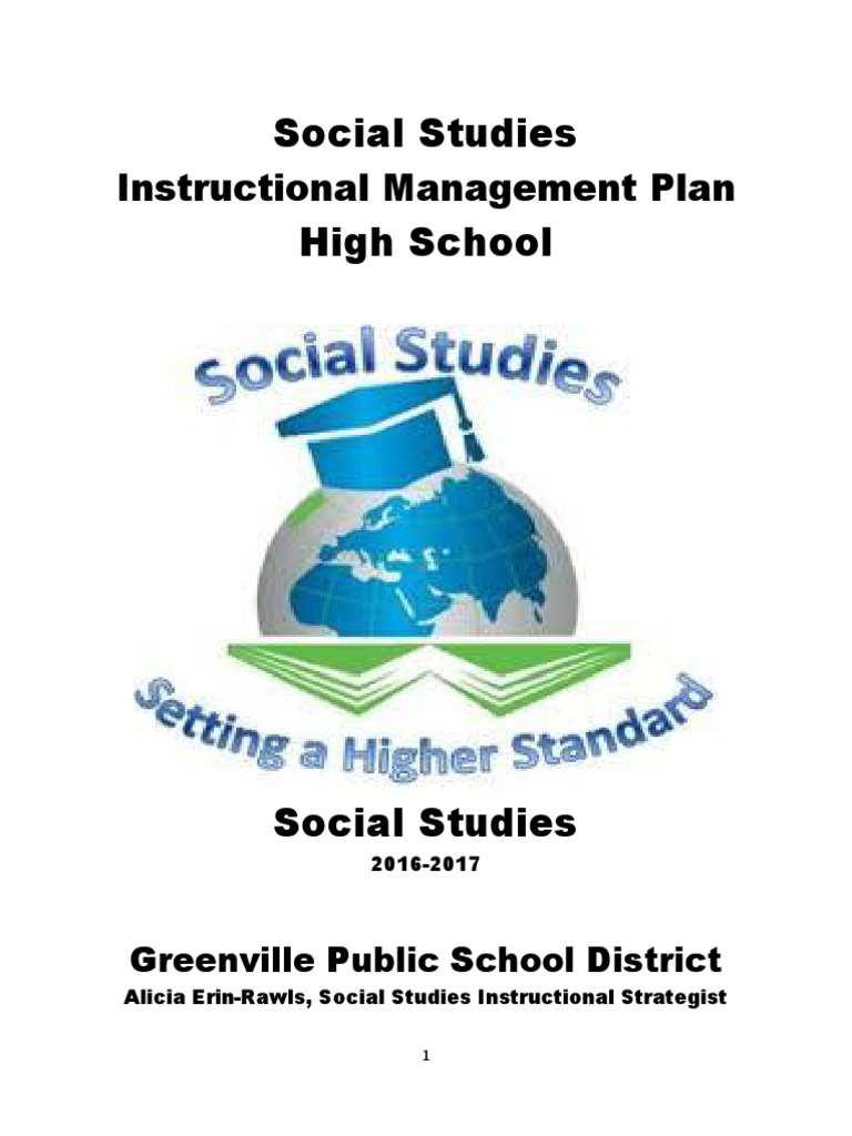 High School Social Studies Imp | PDF | Curriculum | Educational Assessment