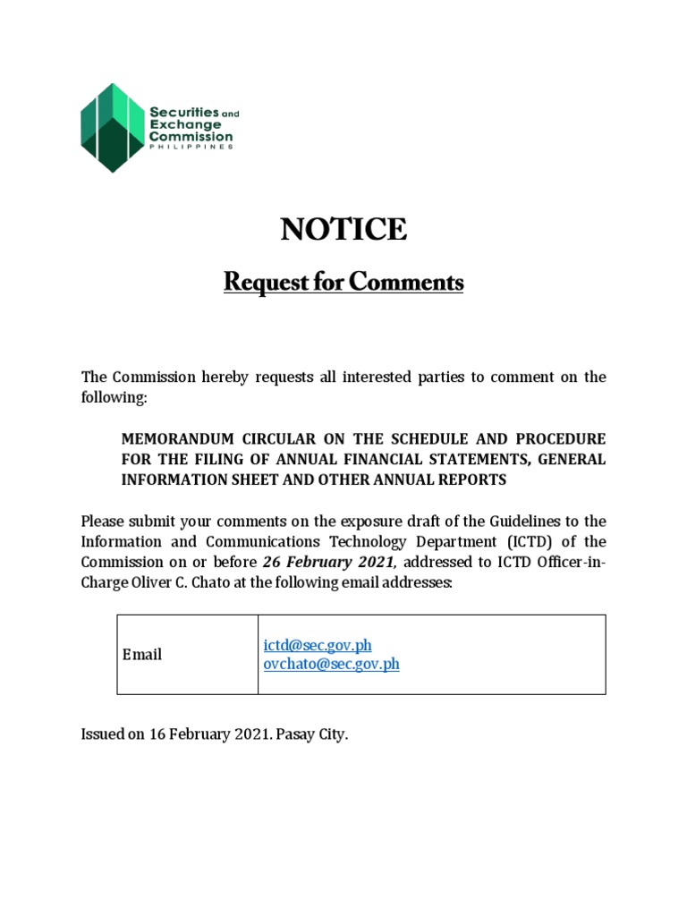 Sec Memo | PDF | U.S. Securities And Exchange Commission | Financial Audit