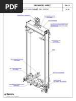 OTIS LFT Layout Drawing | PDF | Elevator | Door