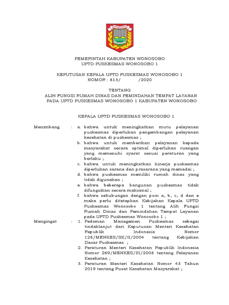 Alih Fungsi Bangunan | PDF