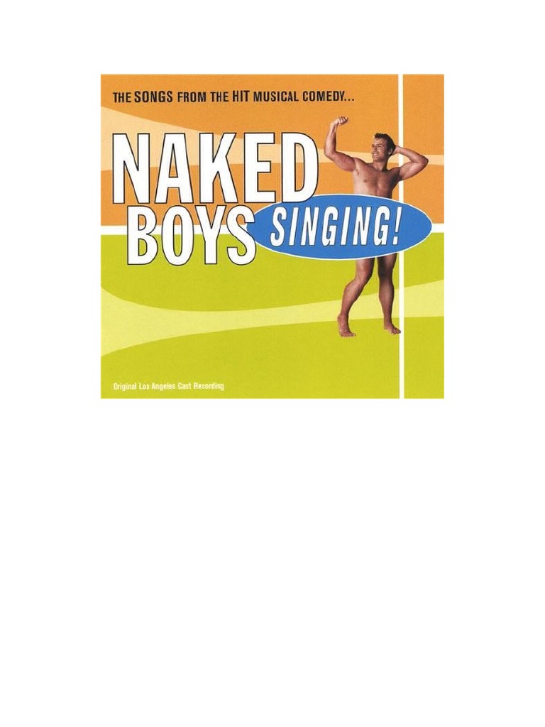 1998 Naked Boys Singing Original Cast Recording Pdf Penis Nudity 5922