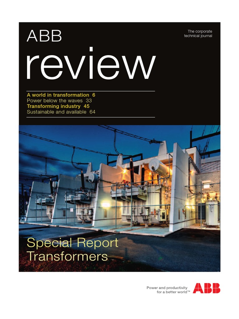 ABB SR Transformers-121031 | PDF | Transformer | Electric Power Transmission