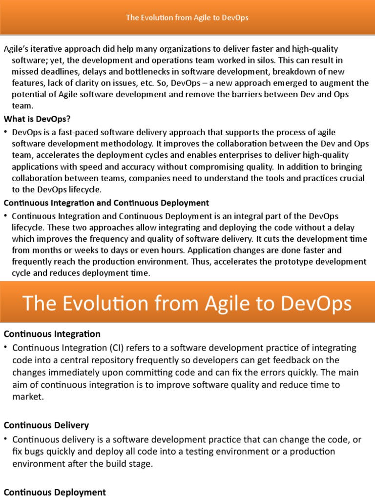 AWS-DevOps-DevOps Best Practices | PDF | Agile Software Development ...