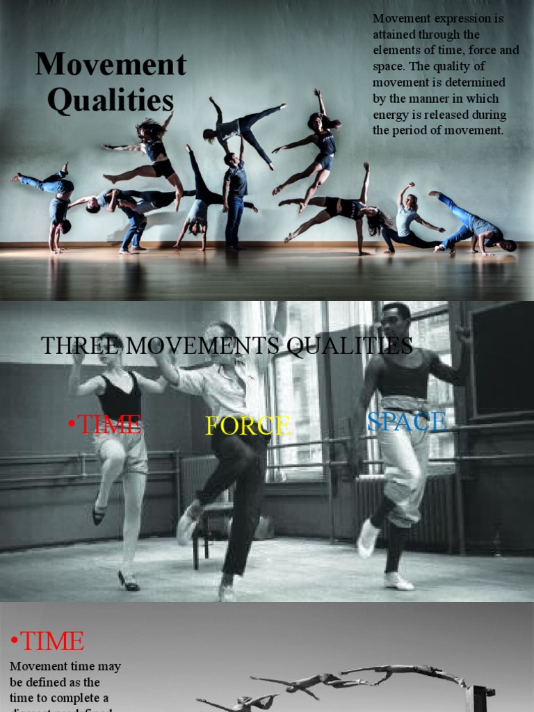 Movement Qualities | PDF | Dances | Performing Arts