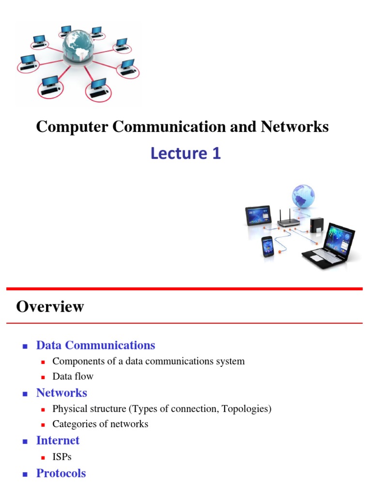 Computer Communication and Networks | PDF | Network Topology | Transmission Medium