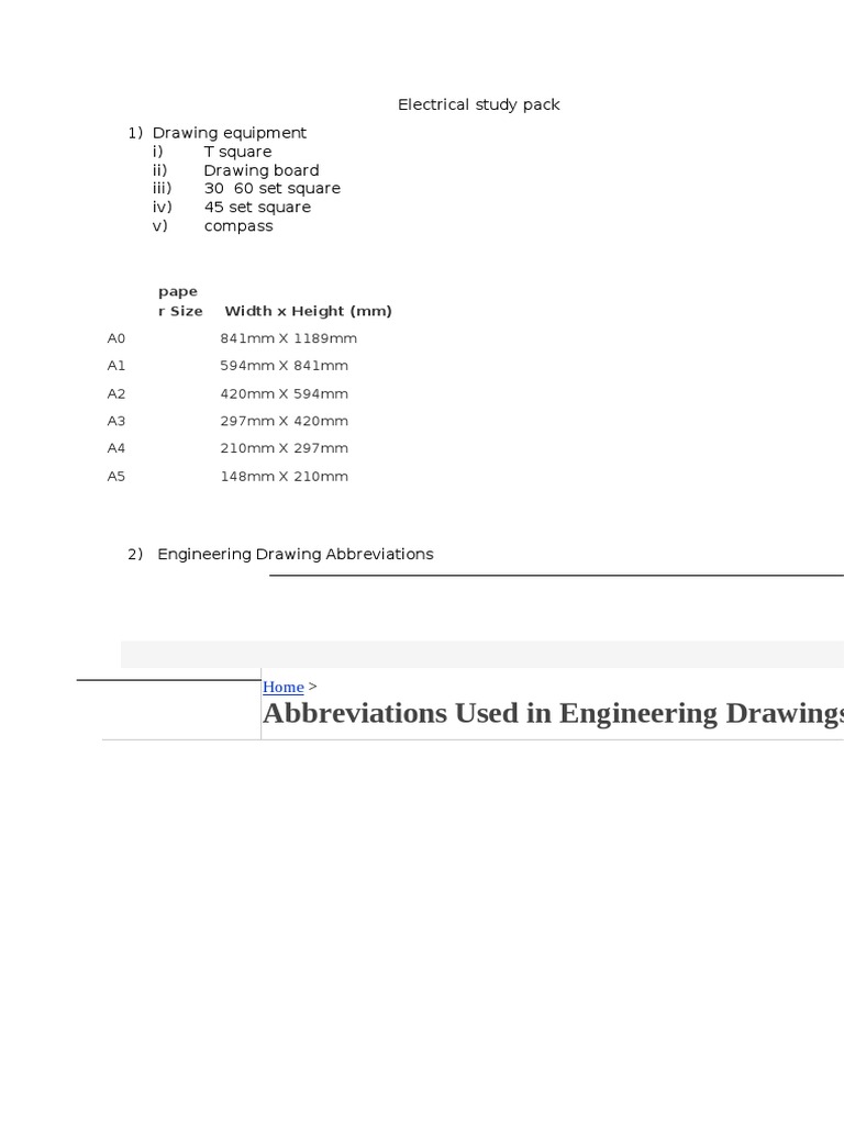 Electrical study pack tools and scales | PDF | Computer Aided Design ...
