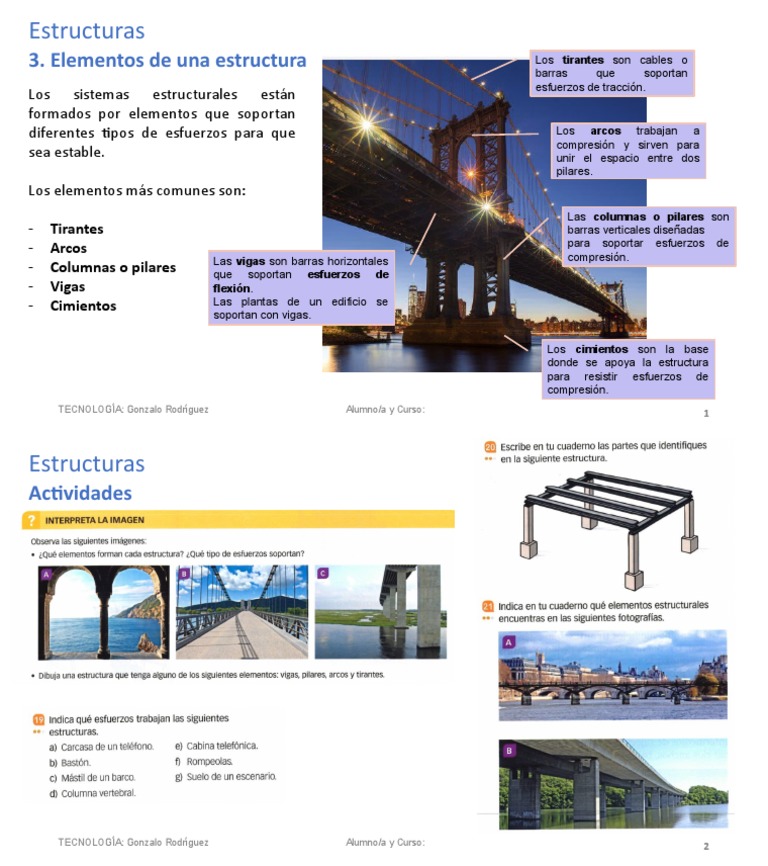 3 Elementos de Una Estructura | PDF