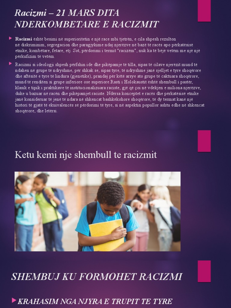 Bullizmi Dhe Racizmi | PDF
