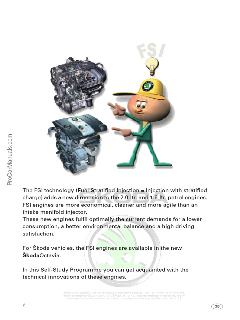 SSP 055 20 110kw 16 85kw Fsi Engine | PDF | Piston | Vehicle Parts