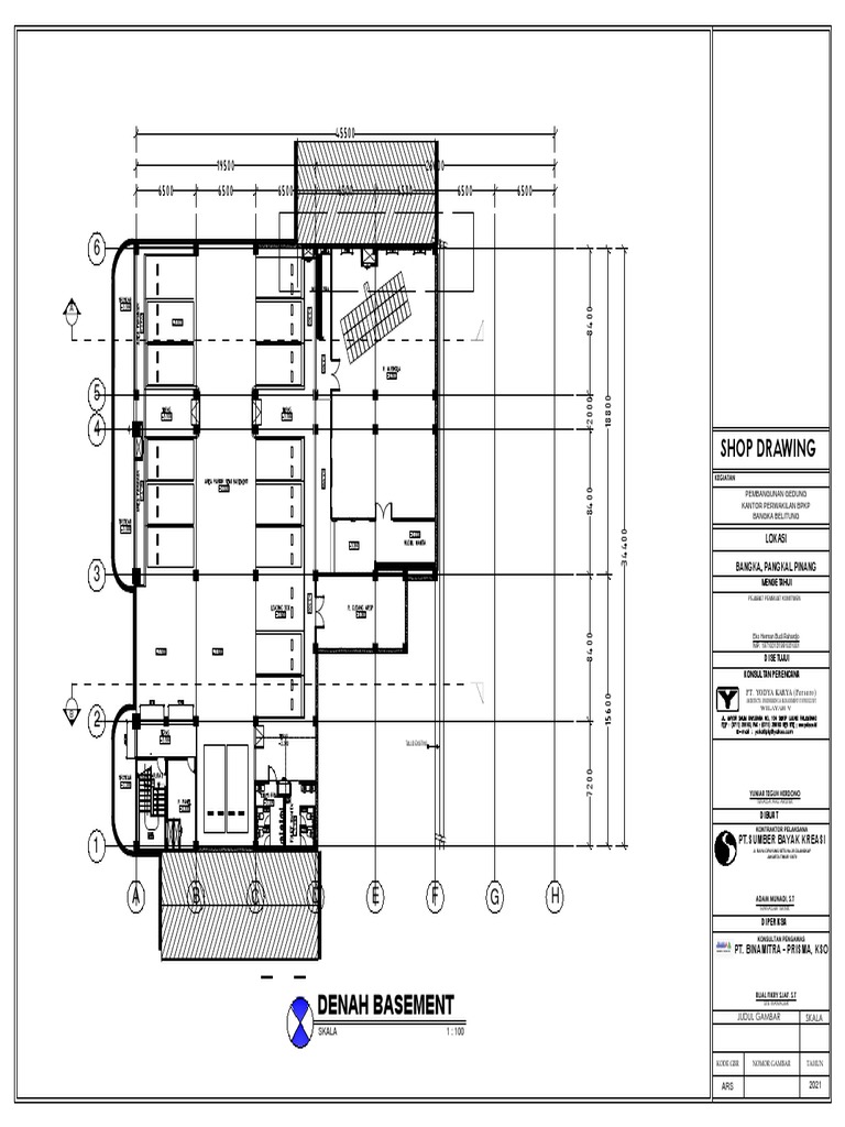 003 Denah Basement | PDF