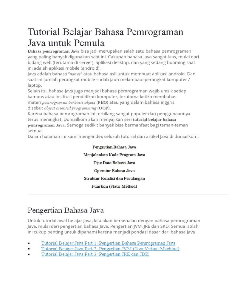 Tutorial Belajar MySQL Duniailkom | PDF | Karier & Perkembangan ...
