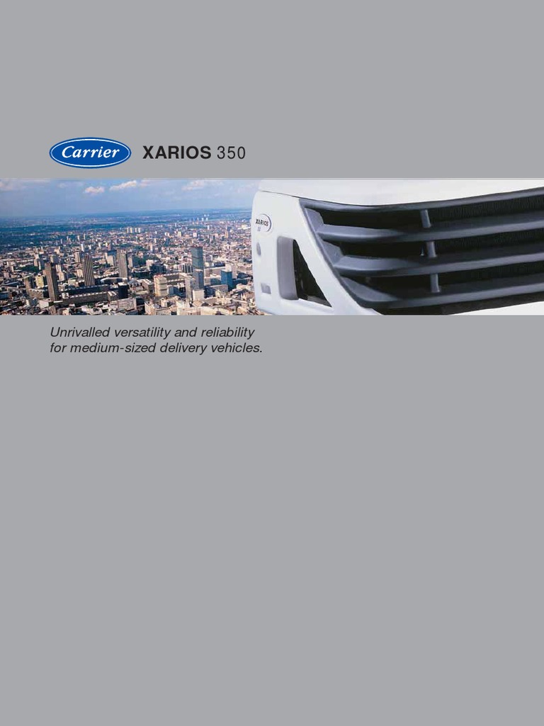 Xarios 350 Описание | PDF | Refrigeration | Temperature