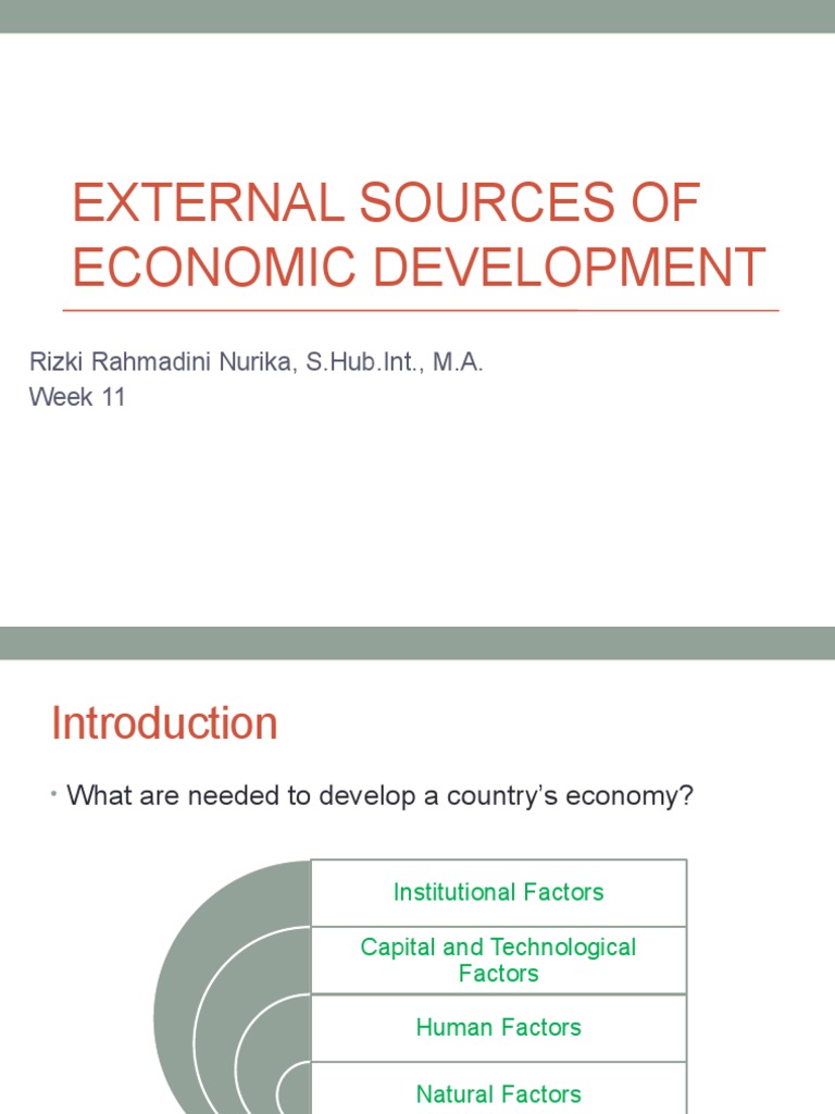 11) External Sources of Economic Development | PDF | Aids | Foreign ...