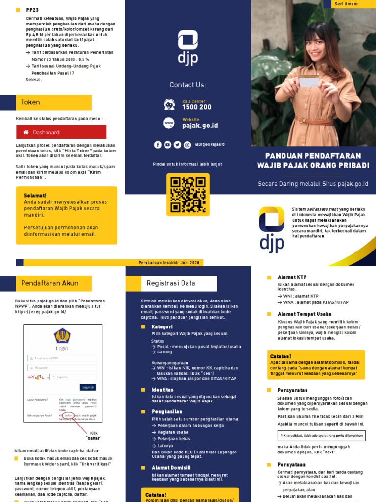 LKUP-02 Panduan Pendaftaran WP OP - 0 | PDF