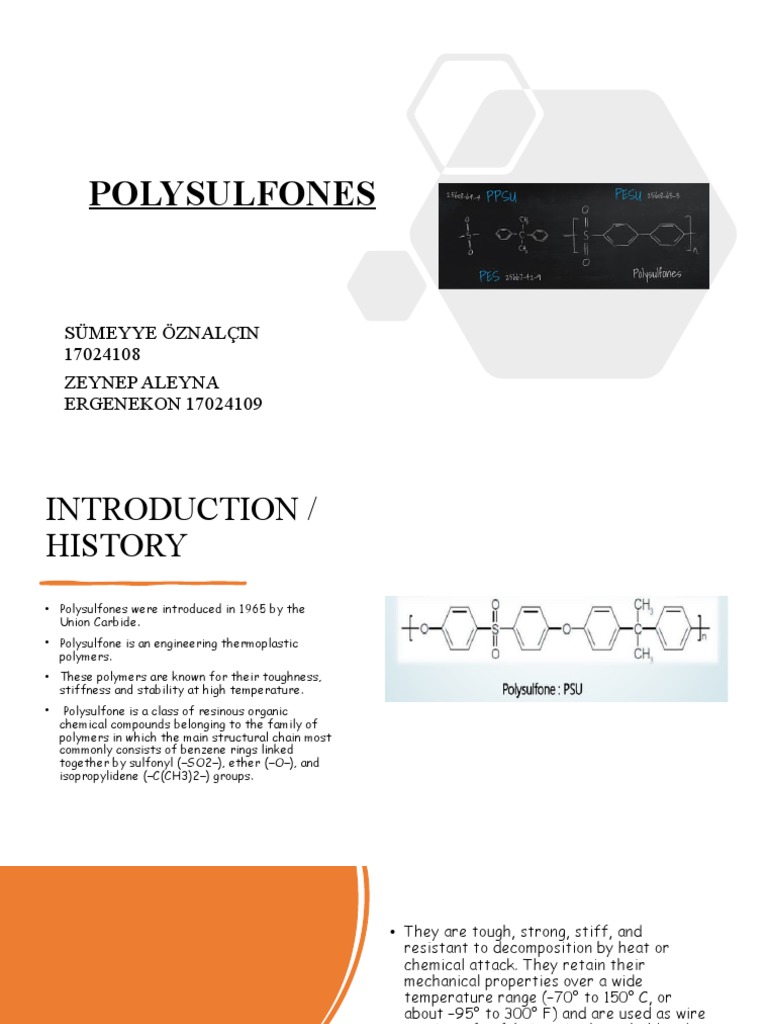 Poly Sulfone S | PDF | Physical Chemistry | Physical Sciences