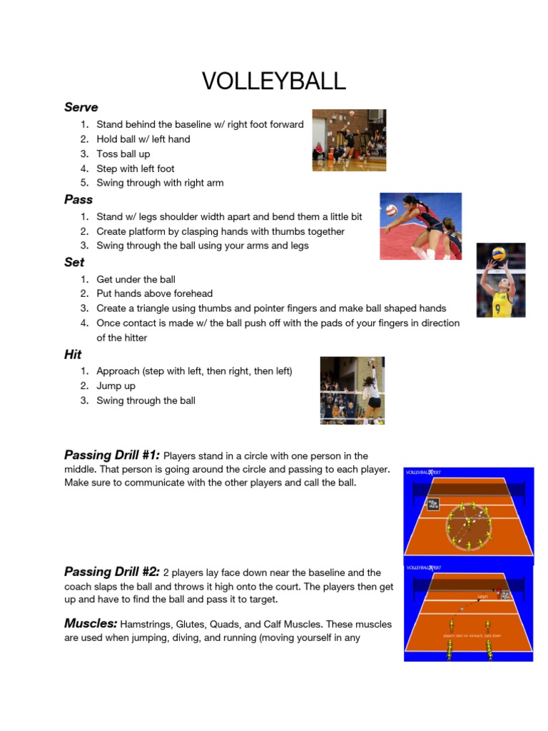 Volleyball Assignment | PDF