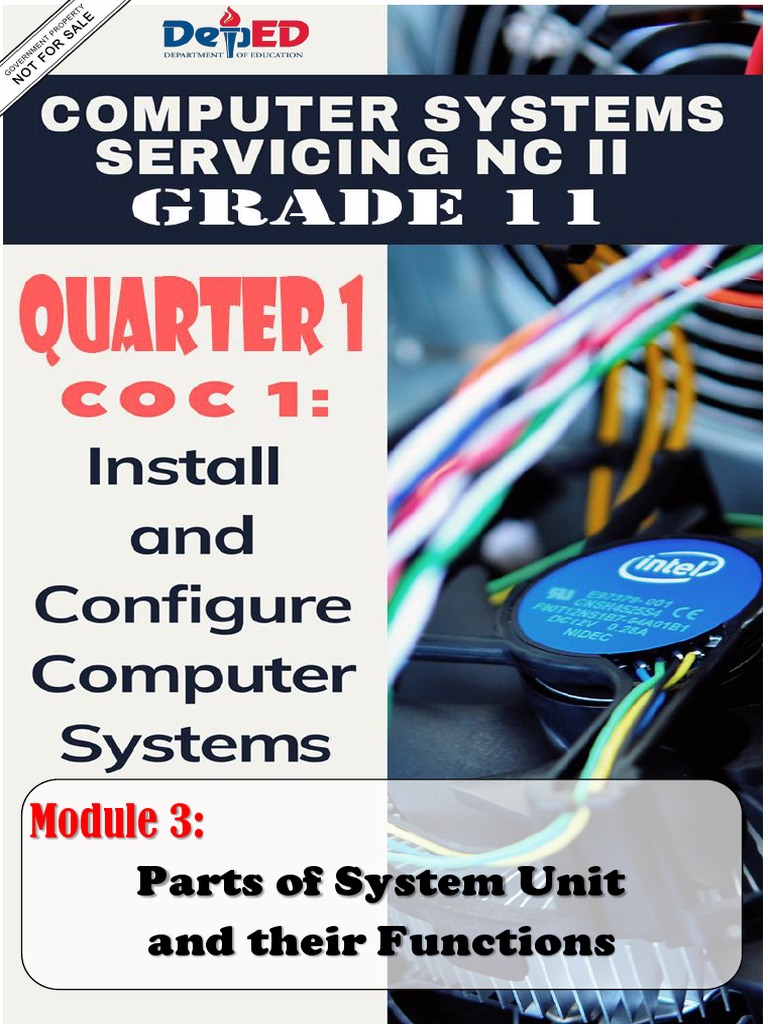 Parts of System Unit and Their Functions | PDF | Hard Disk Drive | Disk ...