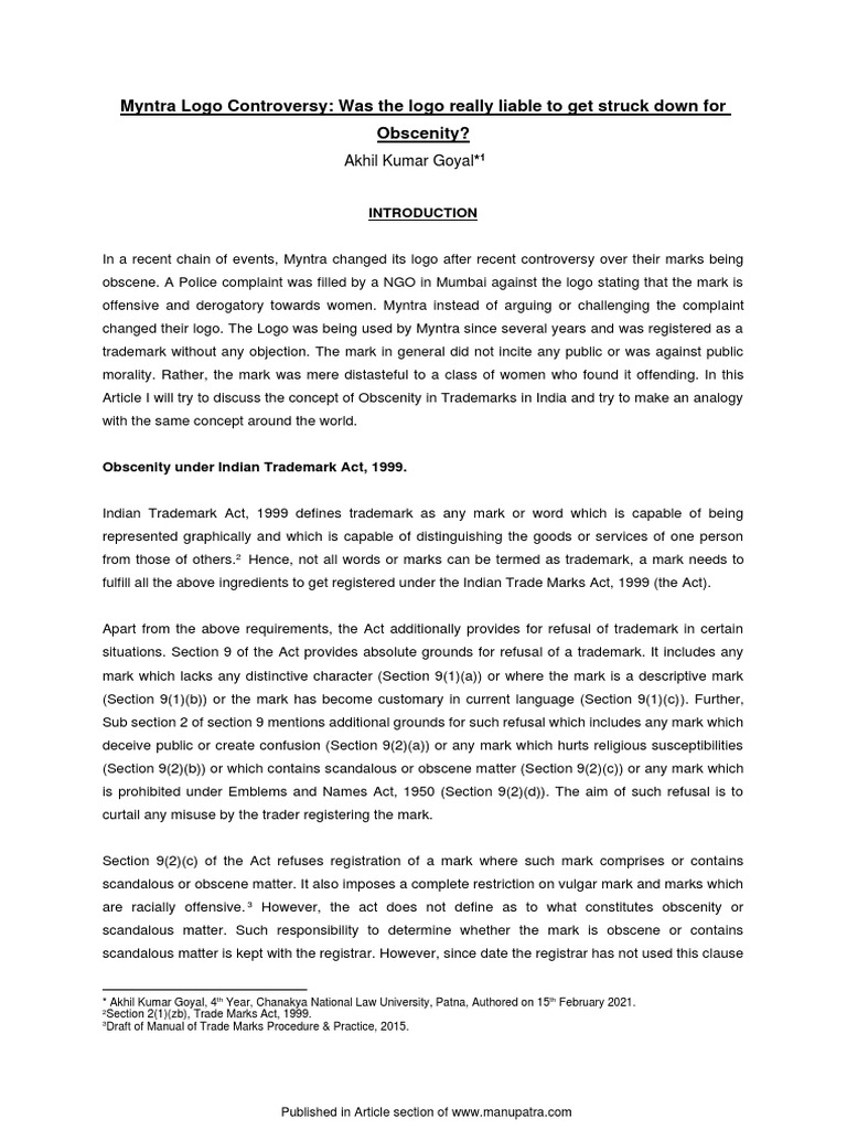 Myntra Logo Controversy: Was The Logo Really Liable To Get Struck Down ...