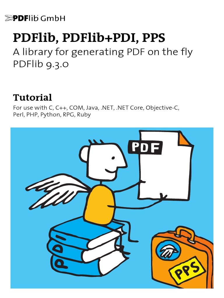 PDFlib-9 3 0-Tutorial | PDF | Windows Registry | Text