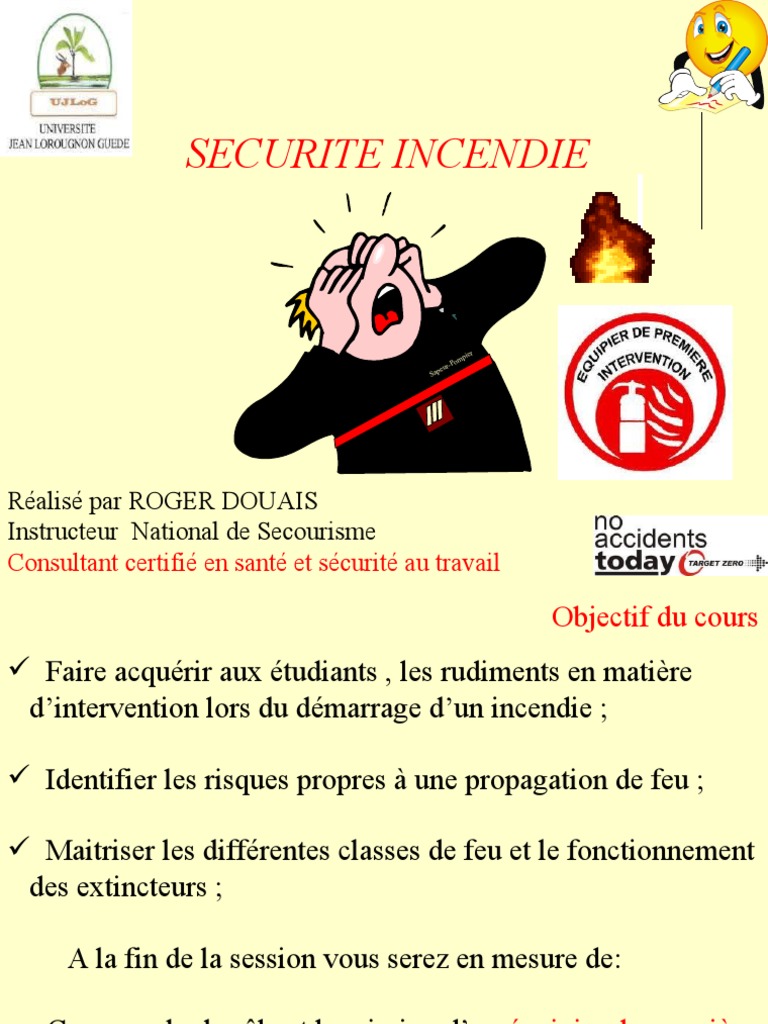 Cours de Securite | PDF | Combustible | La combustion