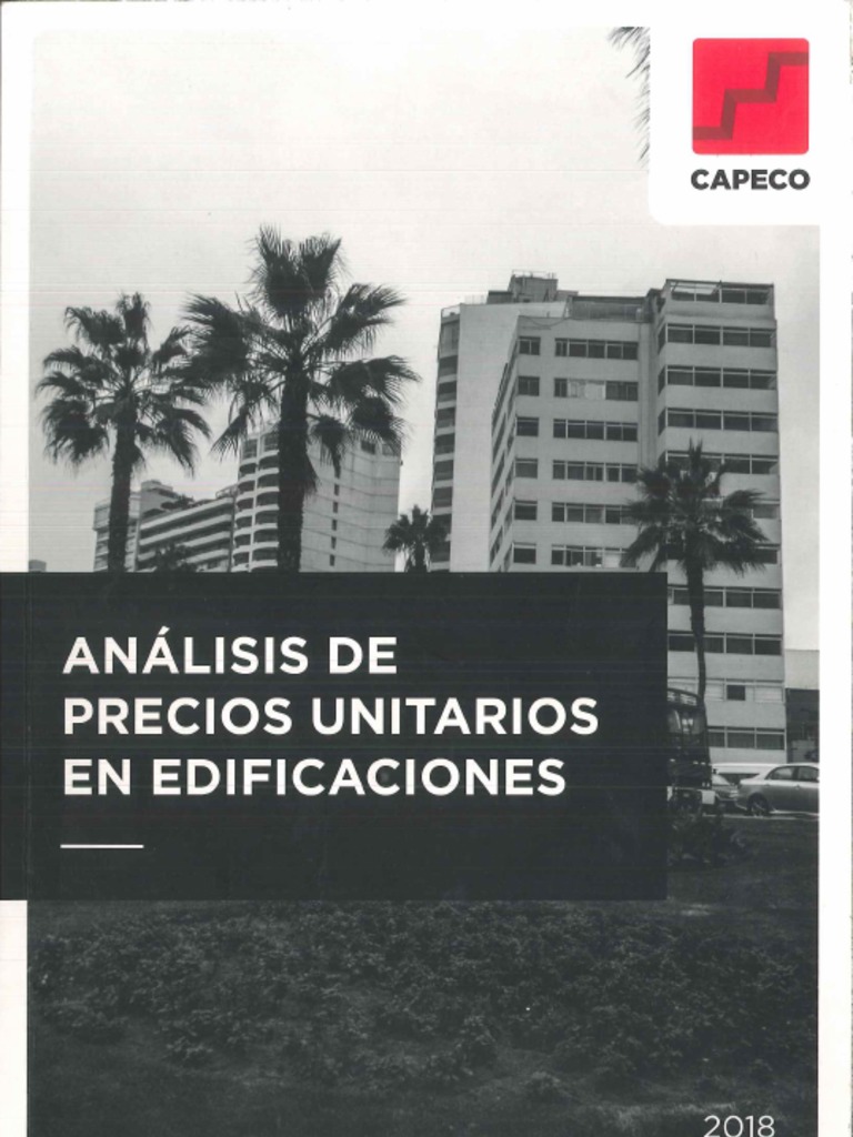 Analisis de Precios Unitarios en Edificaciones | PDF
