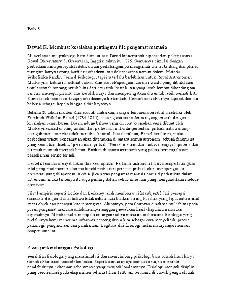 Bab 3 | PDF | Filsafat