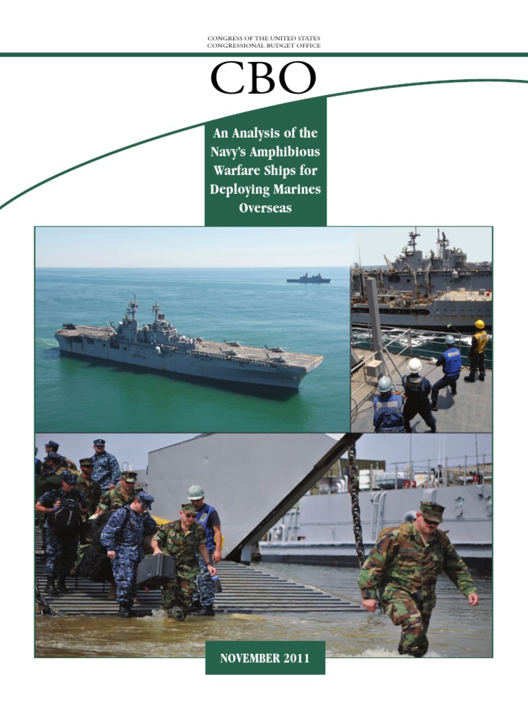 Analysis of Amphibious Warfare Ships For Deploying Marines Overseas ...