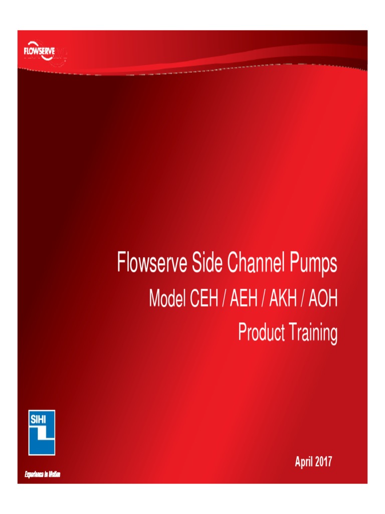 Bombas de Canal Lateral - Presentación | PDF | Pump | Gases