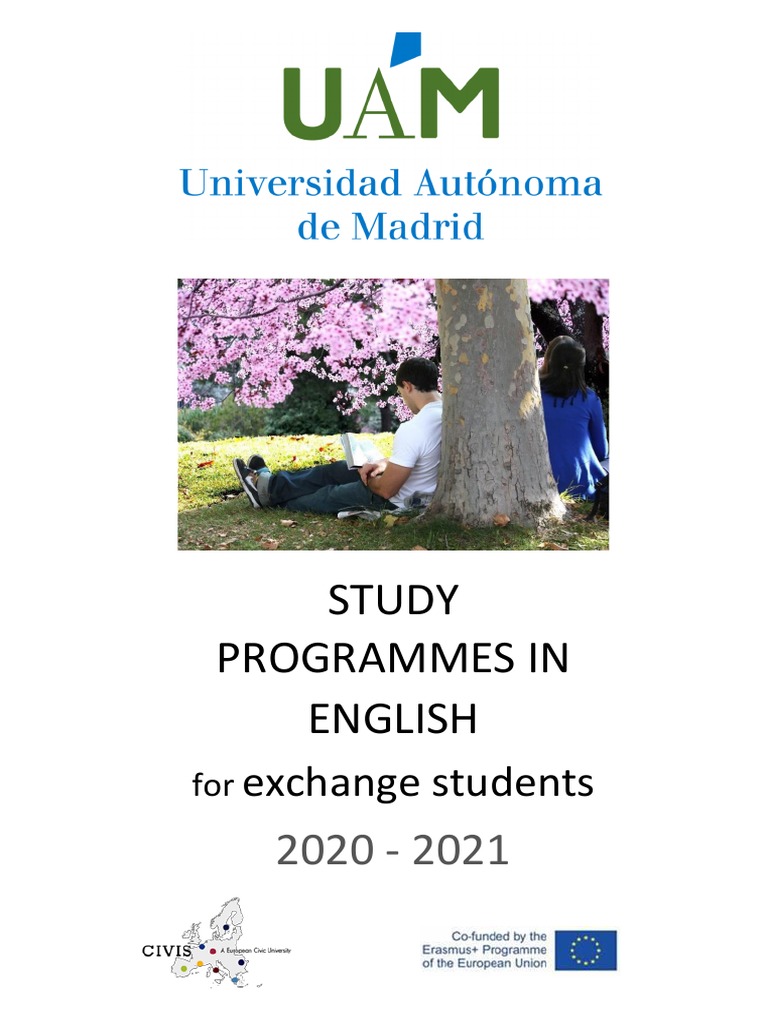UAM English Courses 2020-21 | PDF | English Studies | Academic Degree