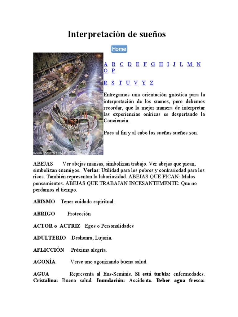 Significado de Sueños según Gnosis | PDF | Amor | Alquimia