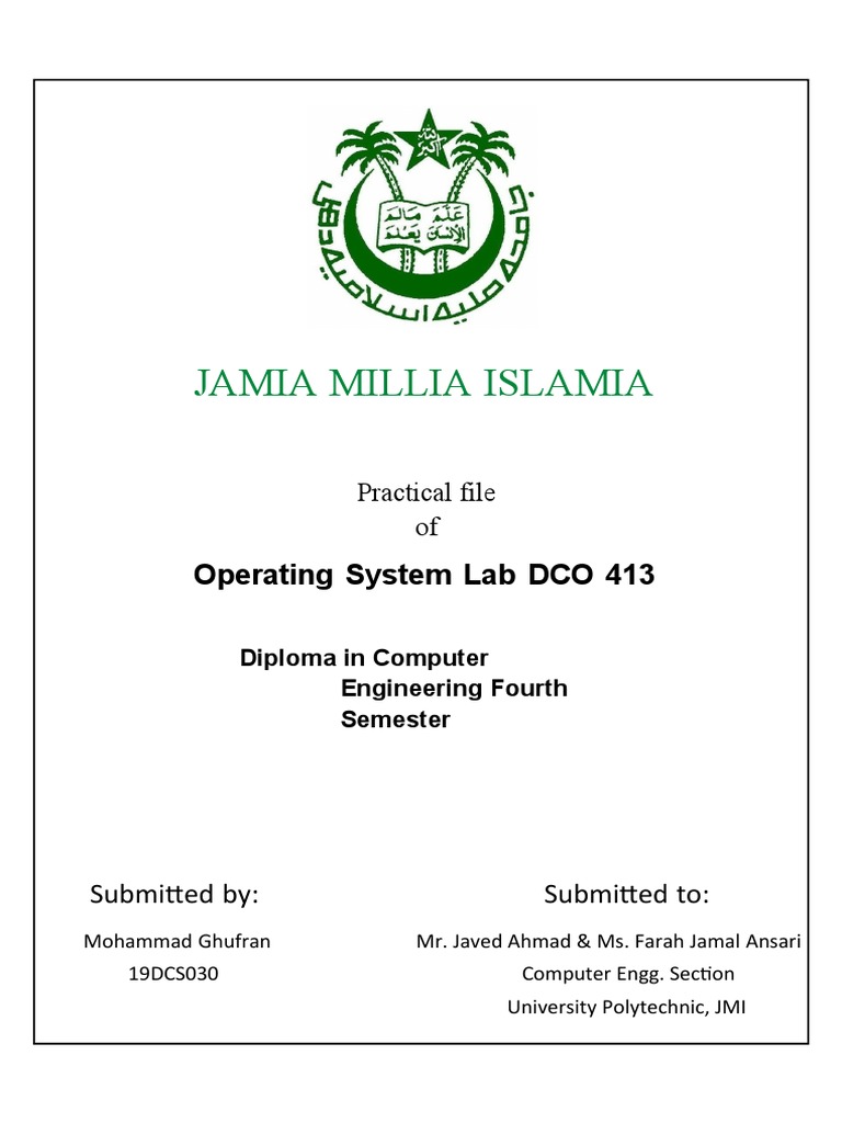 Implementation of Round Robin Scheduling by MOHAMMAD GHUFRAN - 19DCS030 | PDF | Scheduling ...