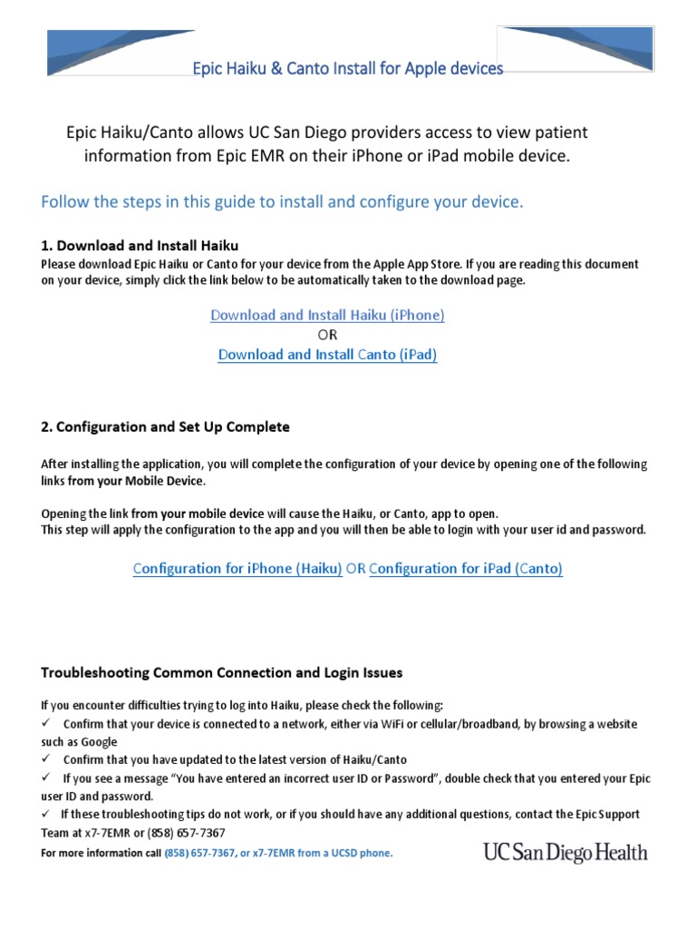 Epic Haiku and Canto Install For Apple Devices | PDF | Computers