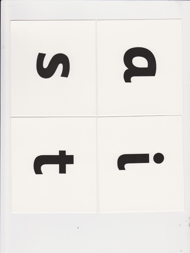 Jolly Phonics Cards | PDF