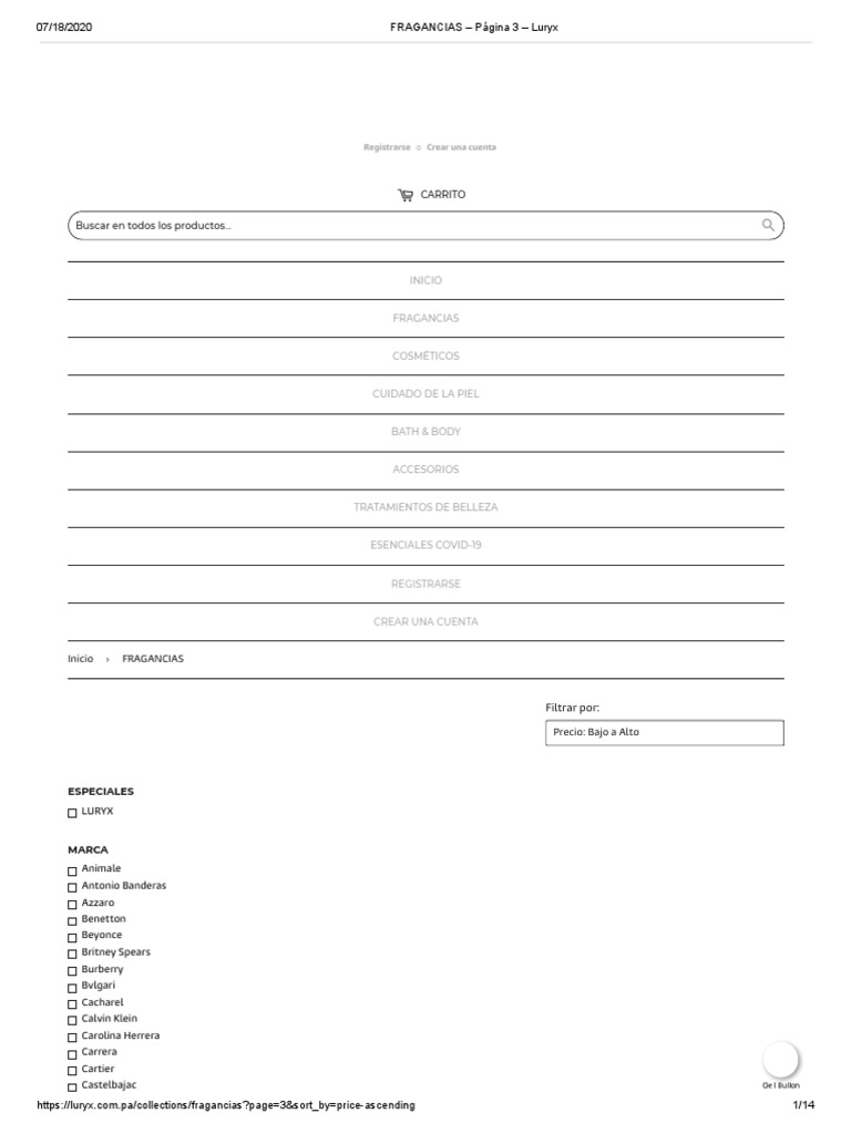 Fragancias - Página 3 - Luryx | PDF | Diseño de moda | Marcas de lujo