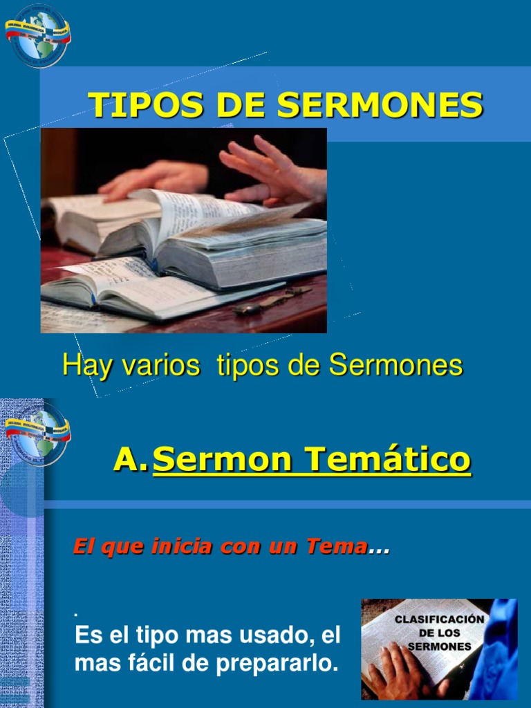 Tipos de Sermones | PDF | Sermón | Biblia
