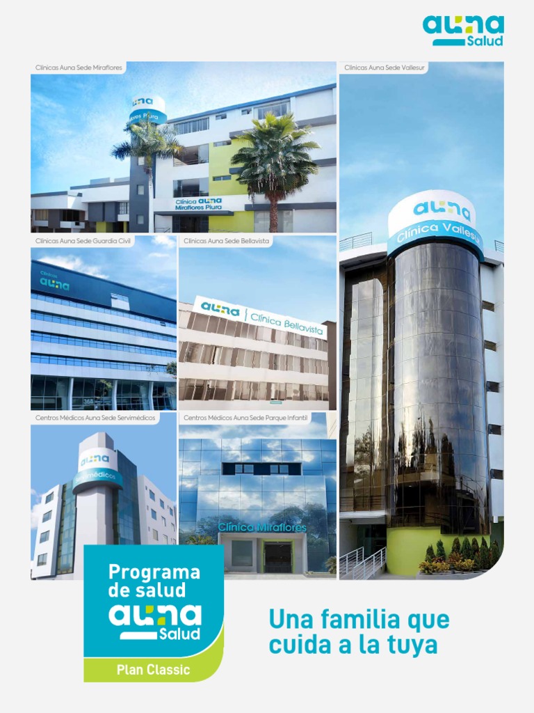 Brochure Auna Salud Classic | PDF | Hospital | Medicina
