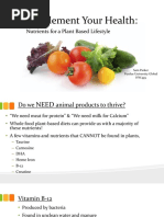 Nutrition Jeopardy Questions and Answers | PDF | Vitamin | Foods