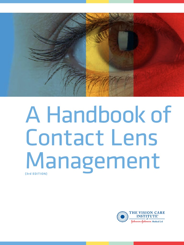 A Handbook of Contact Lens Management | PDF | Contact Lens | Cornea