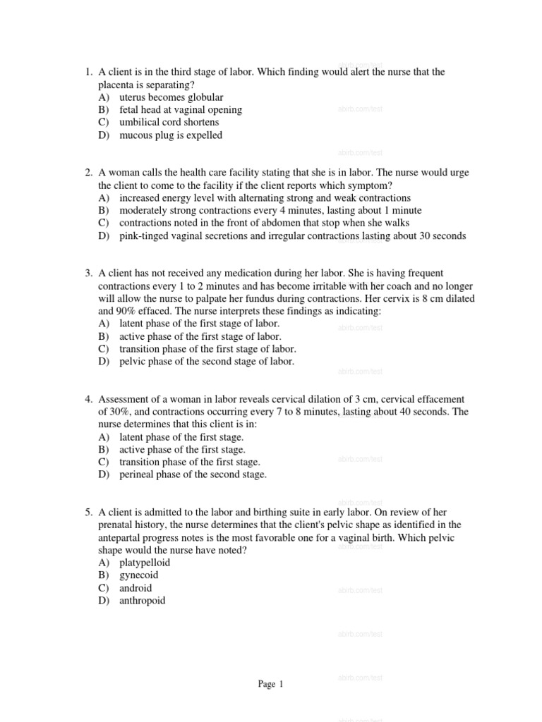 Labor Assessment and Management Guide | PDF | Childbirth | Obstetrics