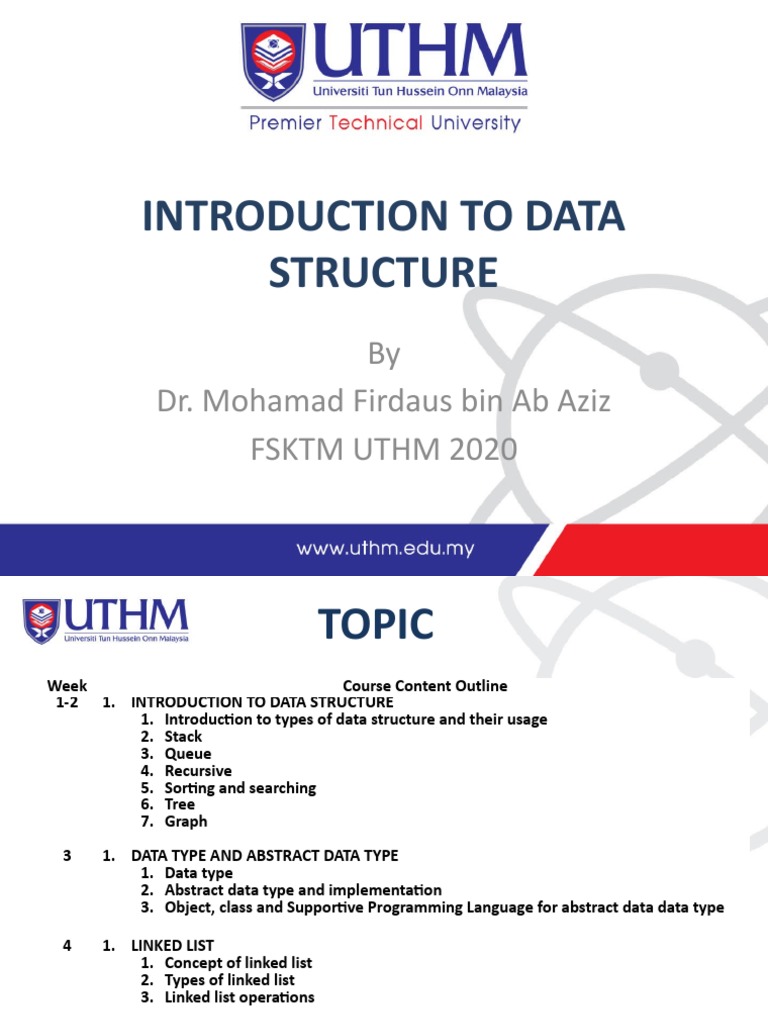 Chapter 1 Introduction To Data Structure | PDF | Data Type | Boolean ... Chapter 1 Introduction To Data Structure | PDF | Data Type | Boolean ...
