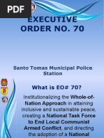 Executive Order 70 | PDF | Empowerment | Government