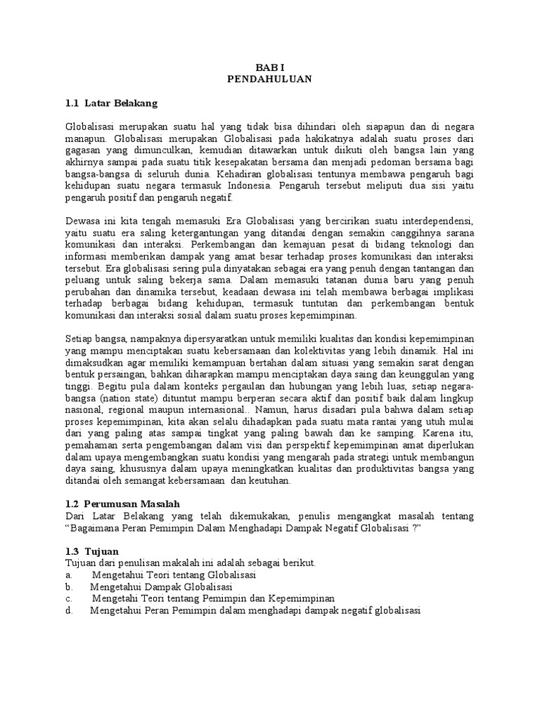 Tugas 3 Kepemimpinan | PDF