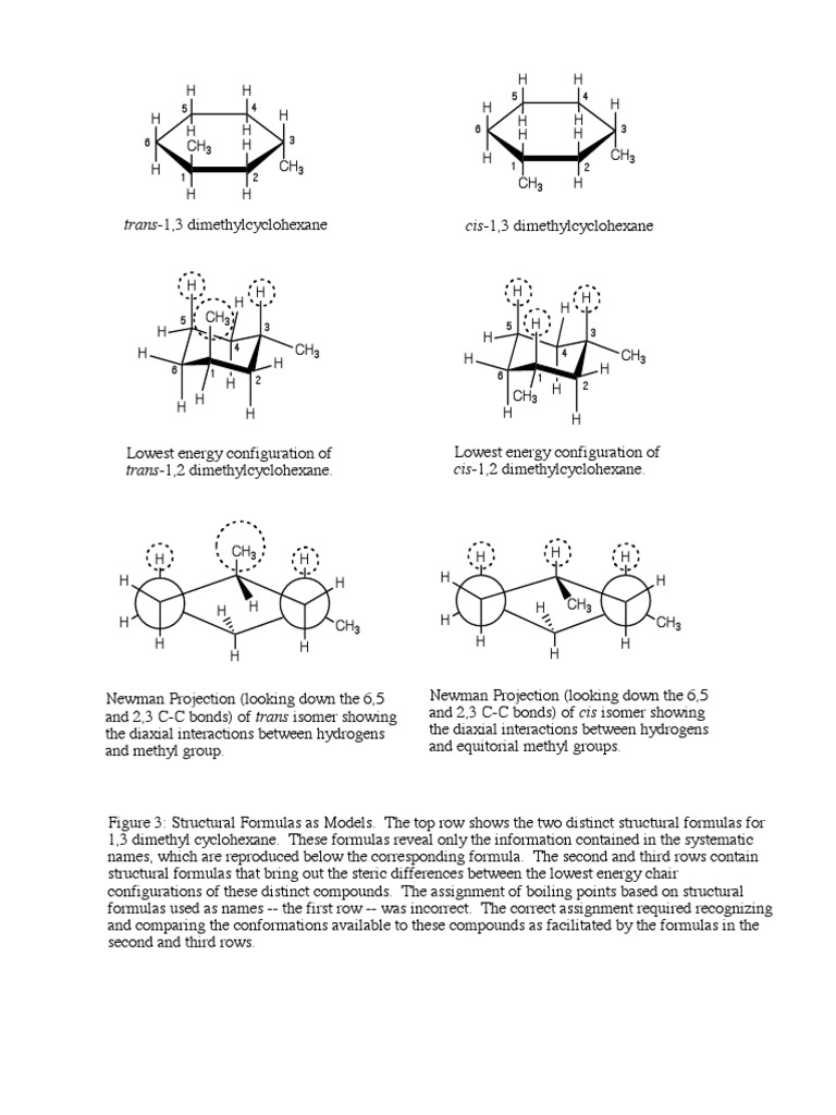 1,3 Cyclo | PDF | Stereochemistry | Organic Chemistry