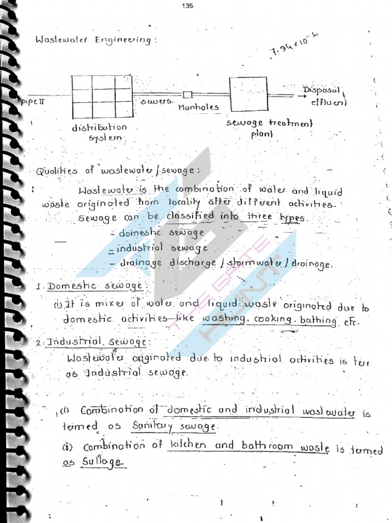 Environmental Engineering Part-2 Made Easy GATE Handwritten Classroom ...